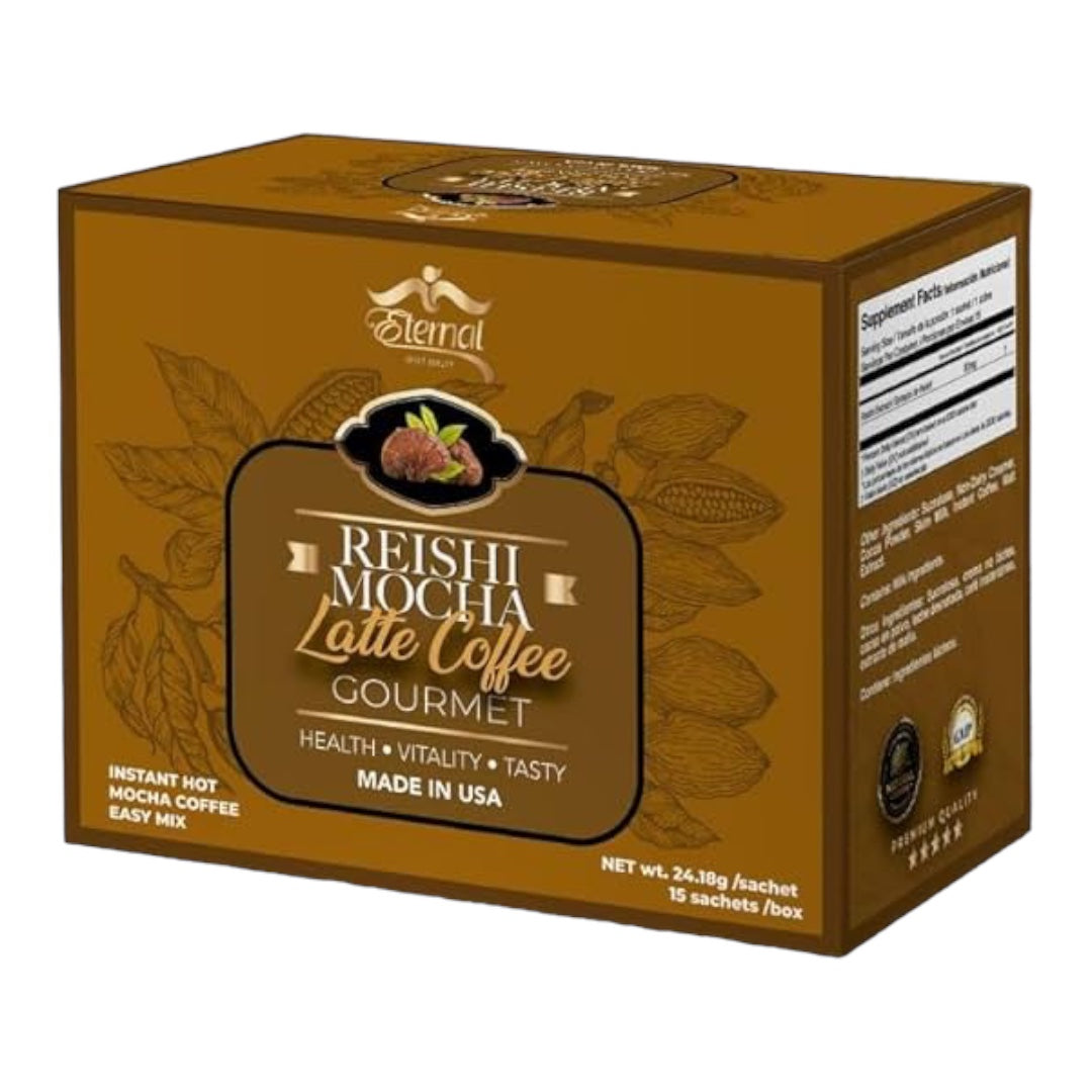 Caffe Ganoderma REISHI Mocha Latte Coffee Gourmet – Sabila Beauty